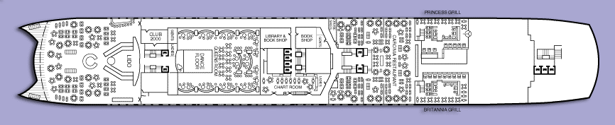 QE2 Deckplans - Chris Frame's Cunard Page: Cunard Line History, Facts, News