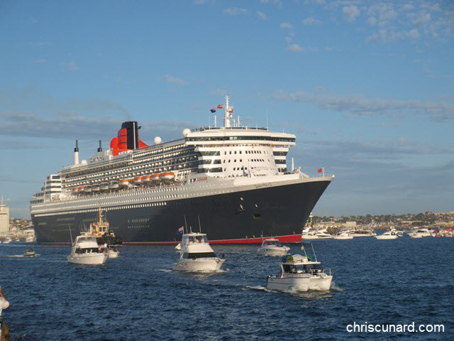 QM2 Photos - Chris Frame's Cunard Page: Cunard Line History, Facts, News